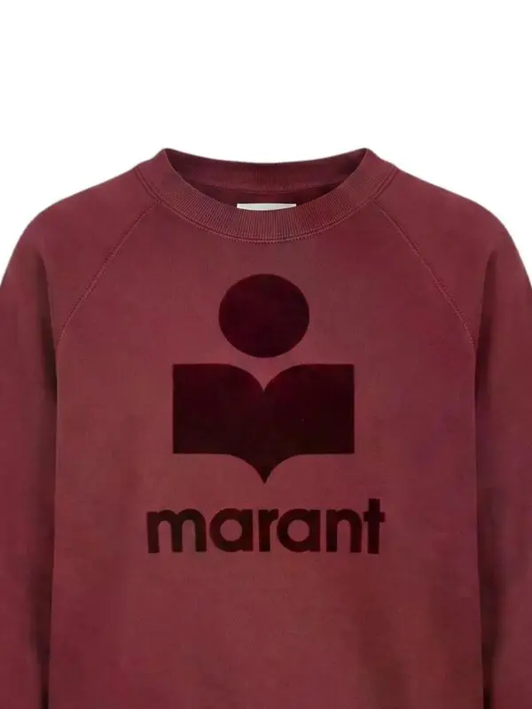 Isabel Marant Étoile Logo-print Raglan-sleeve Sweatshirt