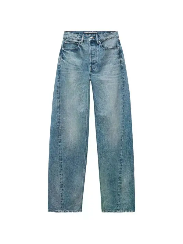 Alexander Wang Float Mid Rise Relaxed Jean