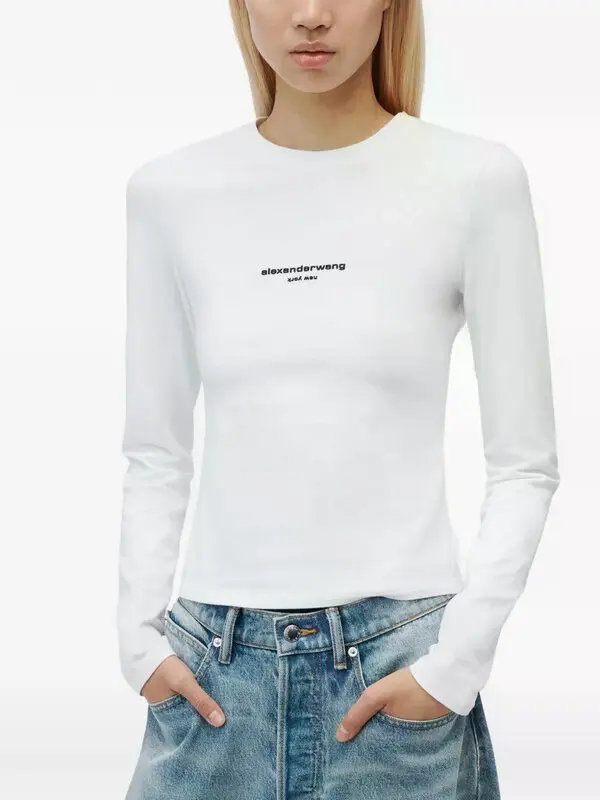 Alexander Wang Float Mid Rise Relaxed Jean