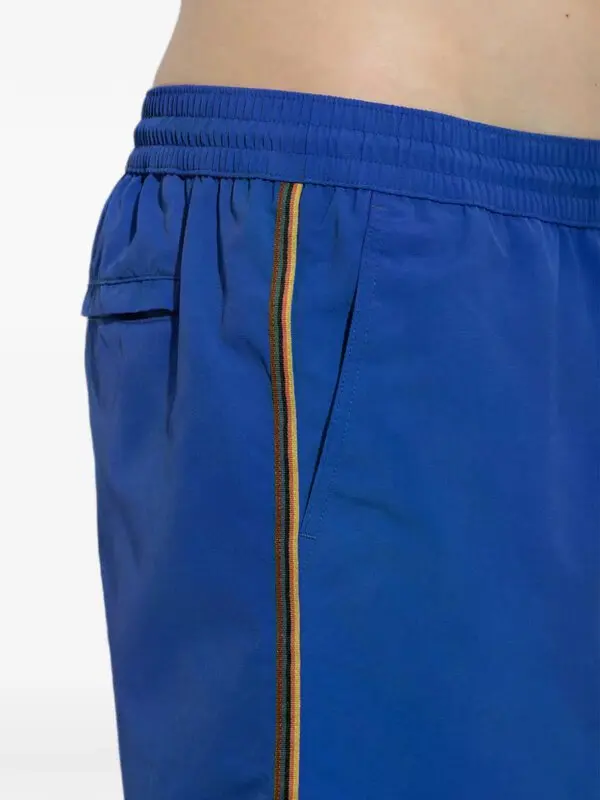 Paul Smith Artist Stripe Swim Shorts - Blue