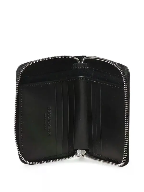 Dsquared2 Embossed Leather Wallet