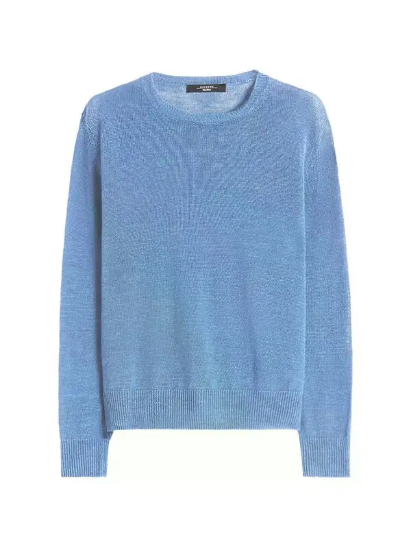 Max Mara Fine-knit Sweater - Blue