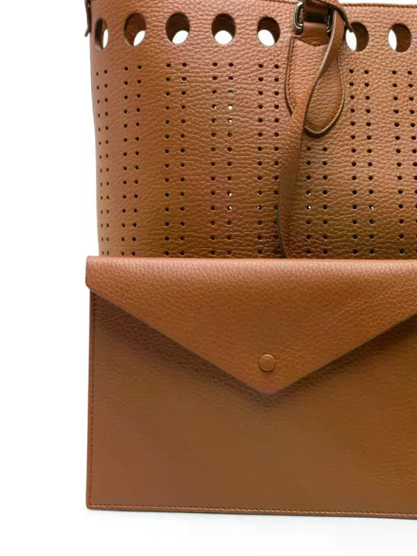 Valentino Garavani Large Dottie Laser-cut Tote Bag