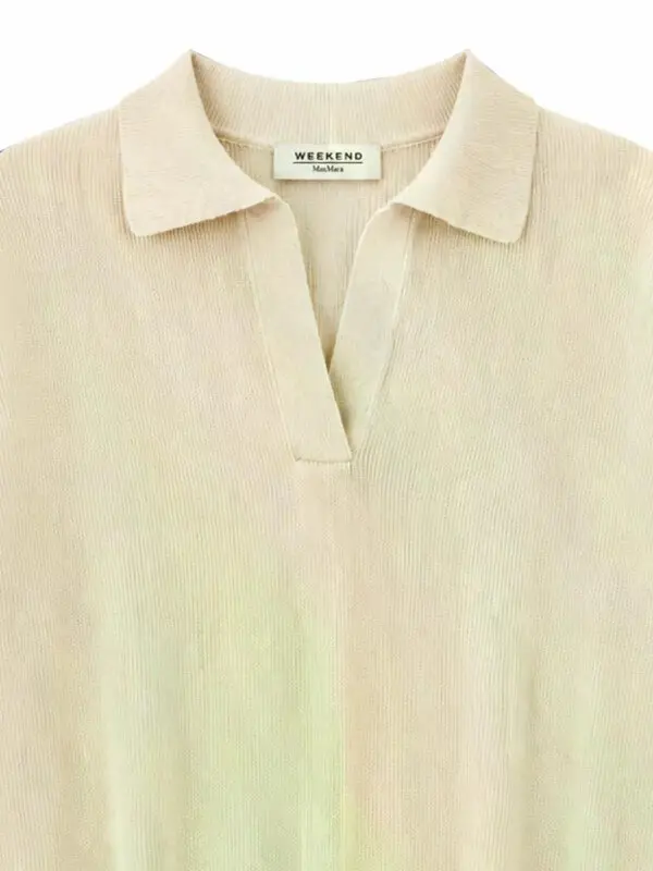 Max Mara Short-sleeve Polo Sweater