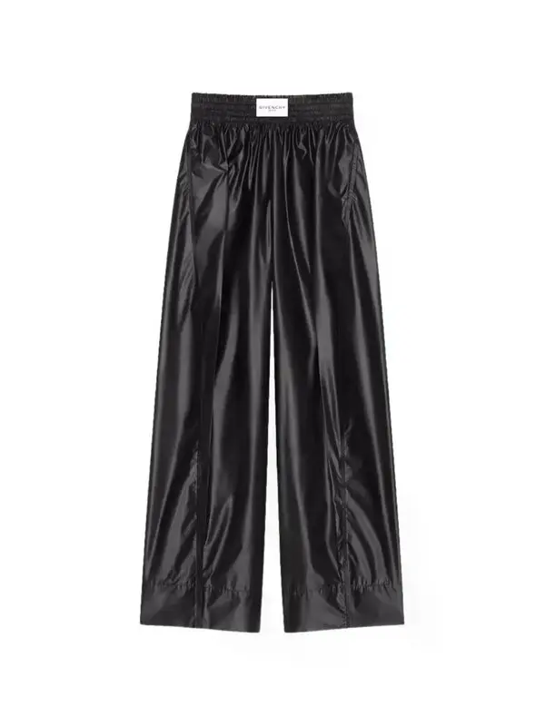 Givenchy Cocoon Elastic-waist Pants In Technical Poplin