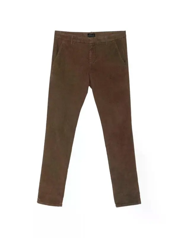 DONDUP Corduroy Slim-fit Trousers - Brown