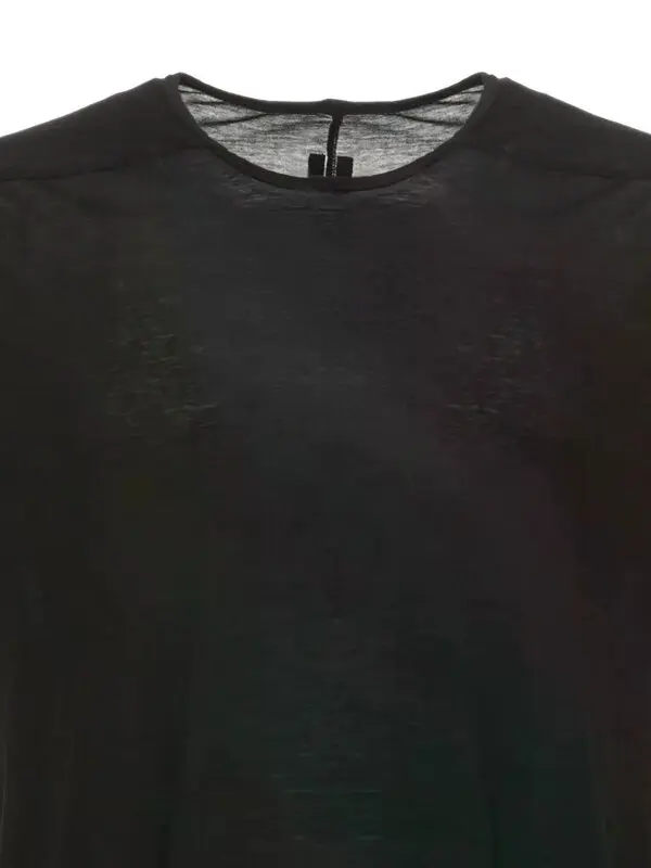 Rick Owens Raw-edge Cotton T-shirt