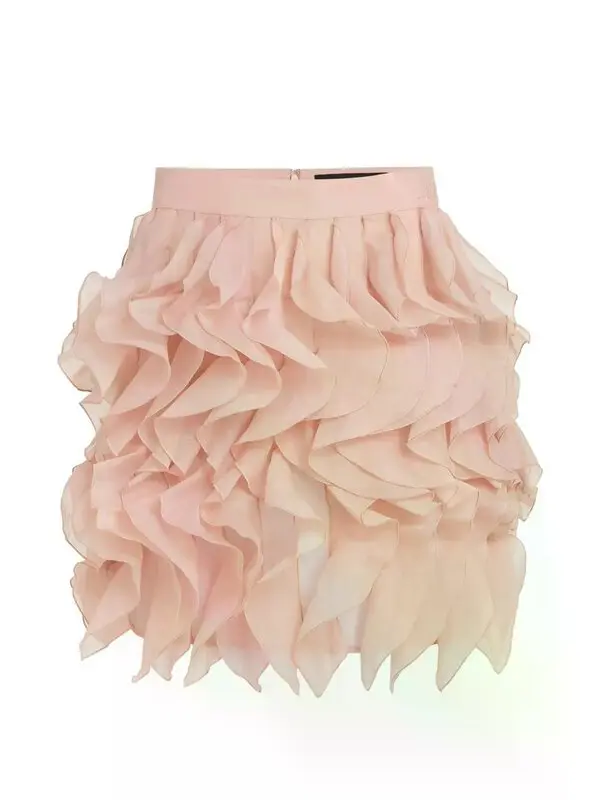 Karl Lagerfeld Ruffled Mini Skirt
