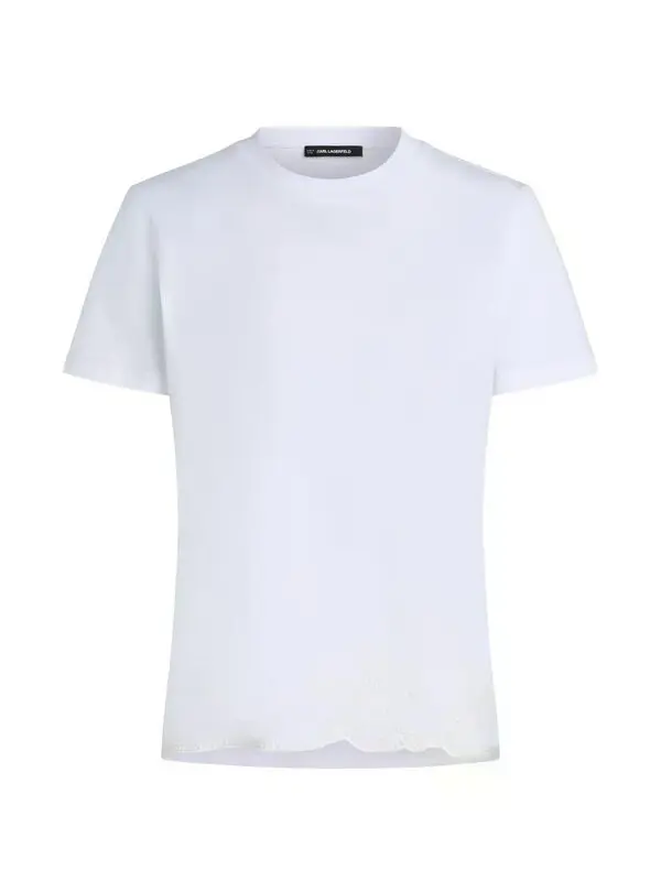 Karl Lagerfeld Logo-print T-shirt - White