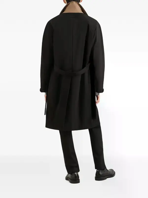 Dolce & Gabbana Single-breasted Nylon Trench Coat