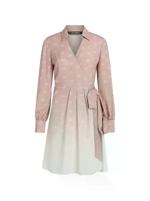 Karl Lagerfeld Ombré-effect Mini Dress