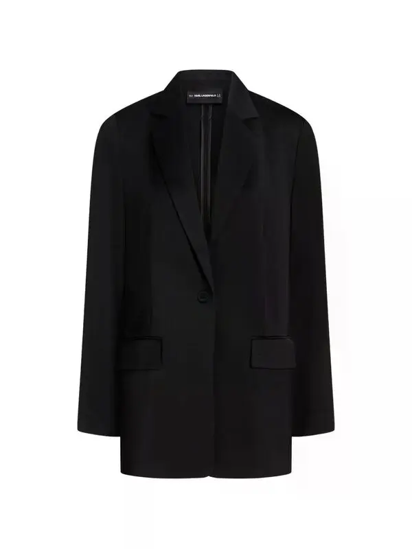 Karl Lagerfeld Single-breasted Blazer