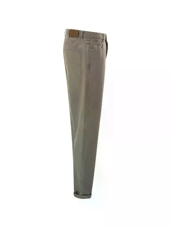 Brunello Cucinelli Tapered Five-pocket Jeans