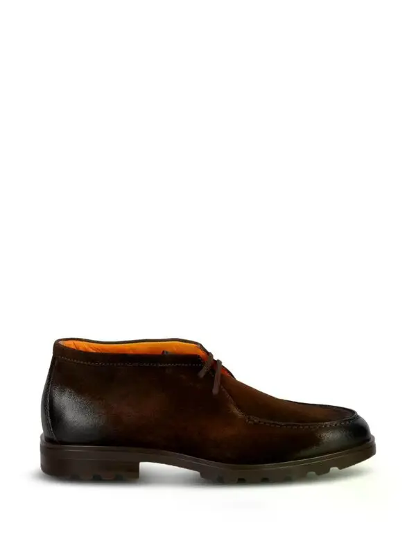 Santoni Gradient-effect Leather Boots