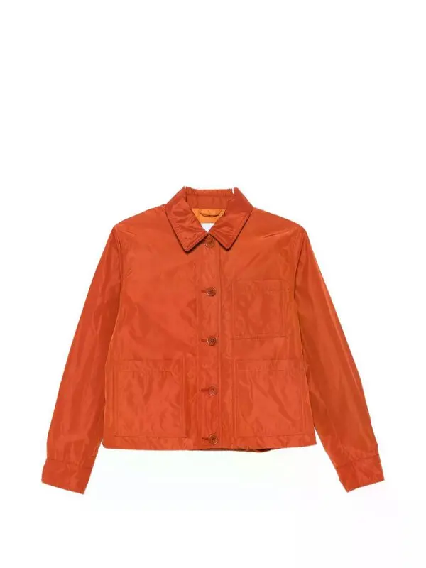 Aspesi Patch-pocket Button-up Jacket - Orange