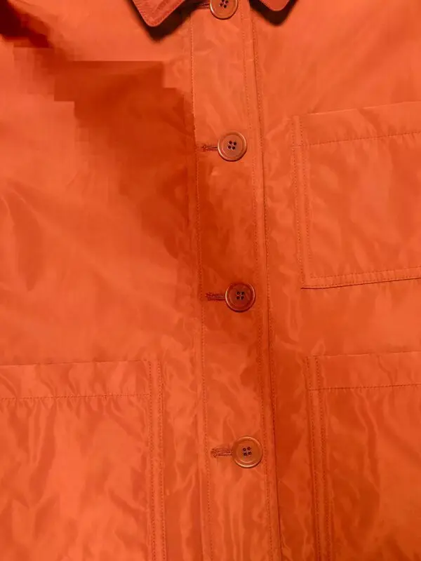 Aspesi Patch-pocket Button-up Jacket - Orange