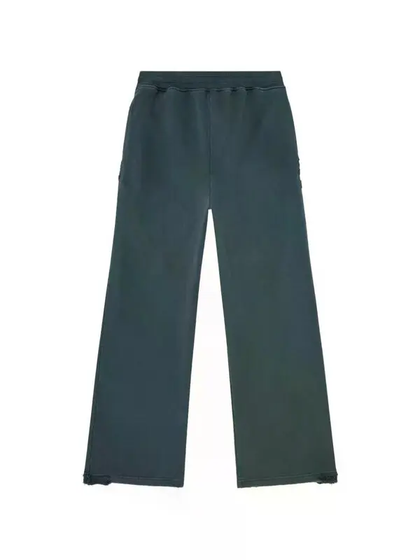 DIESEL® Distressed Sweatpants With Crystal Details