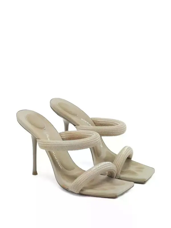 Alexander Wang Julie Padded Webbing Straps Sandals