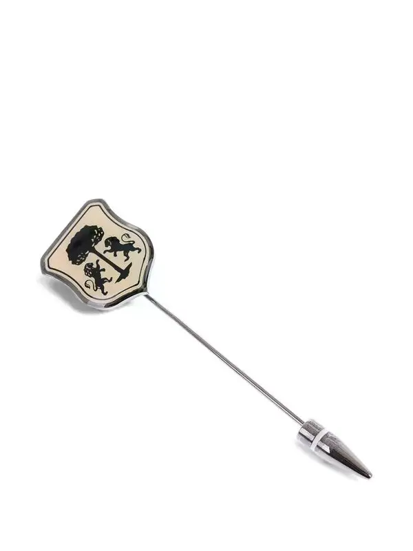 Corneliani Crest-detail Lapel Pin