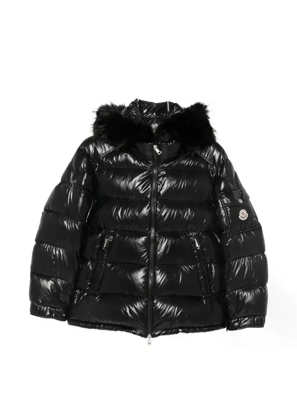 Moncler Fur-trim Quilted Jacket