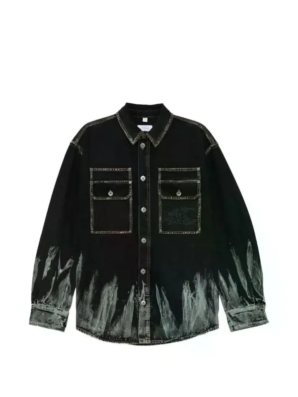 Off-White Button-up Denim Shirt