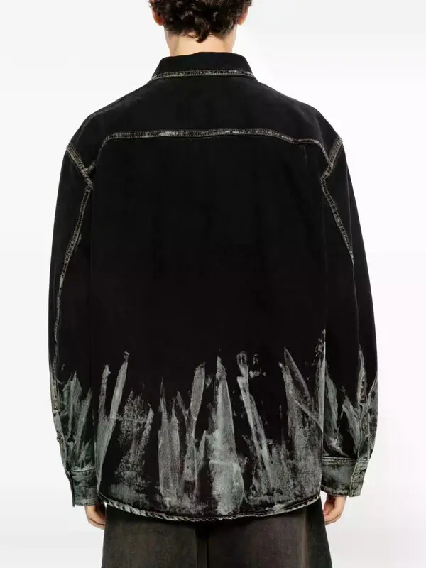 Off-White Button-up Denim Shirt