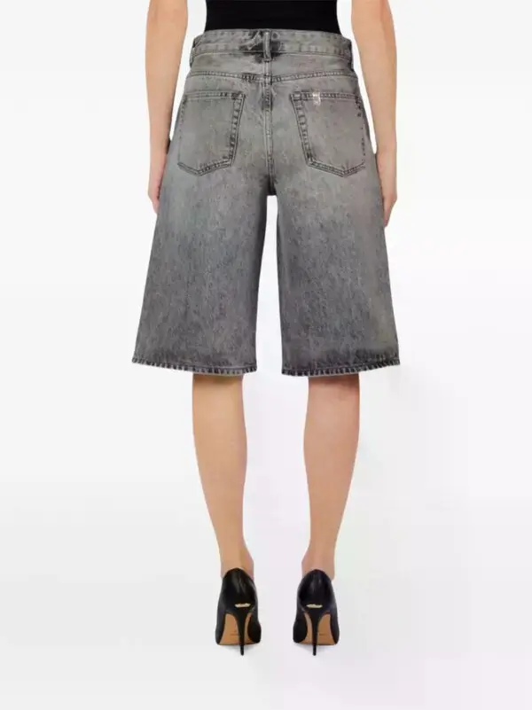 Liu Jo Crystal-embellished Denim Shorts