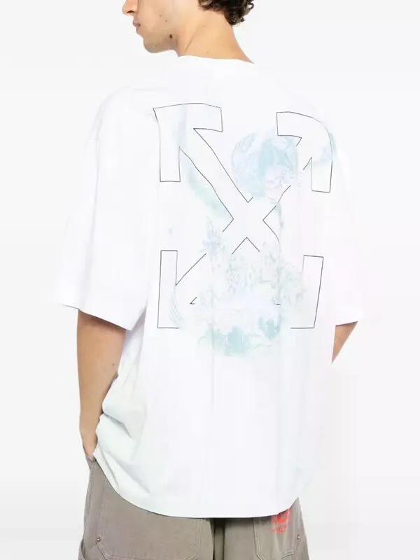 Off-White Moon Arrow Skate T-shirt