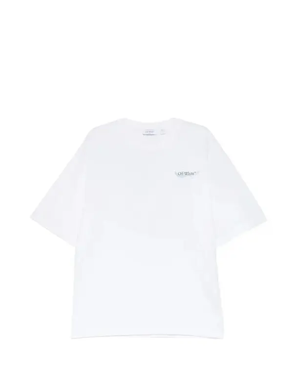 Off-White Moon Arrow Skate T-shirt - White