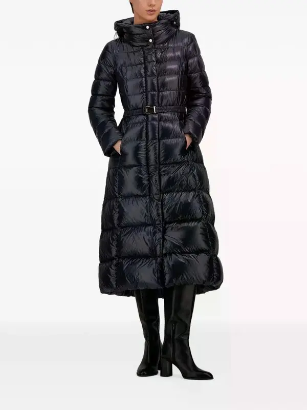 Herno Belted Hooded Coat