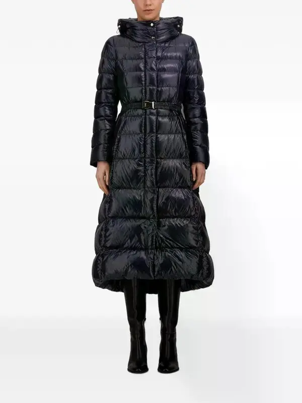 Herno Belted Hooded Coat