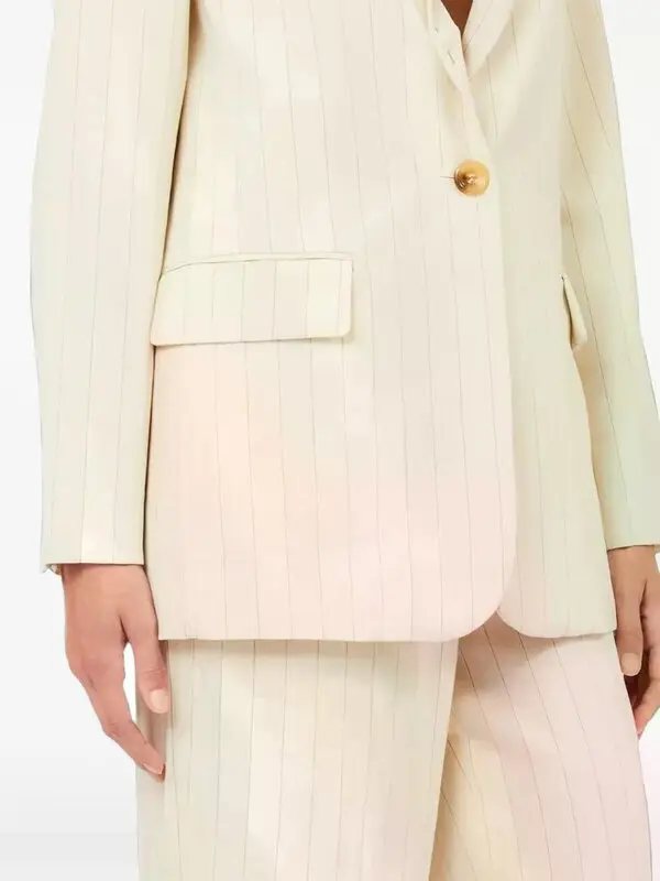 Liu Jo Pinstripe Single-breasted Blazer