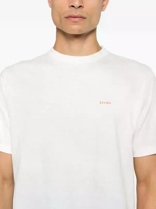 BEAMS Logo-print T-shirt