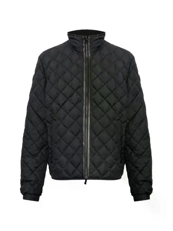 Moncler Delviane Reversible Diamond-quilted Down Jacket