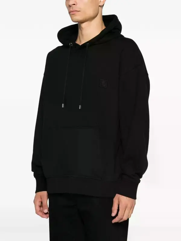 WOOYOUNGMI Floral Print Logo Hoodie
