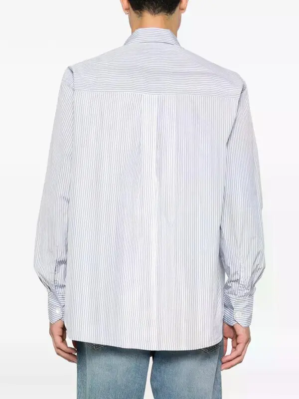 Our Legacy Faubourg Stripe Super Poplin Shirt - White