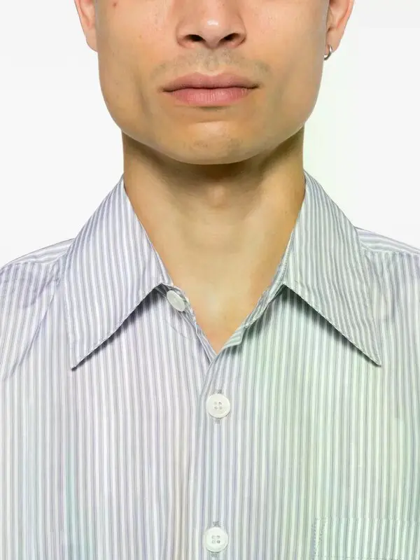 Our Legacy Faubourg Stripe Super Poplin Shirt - White