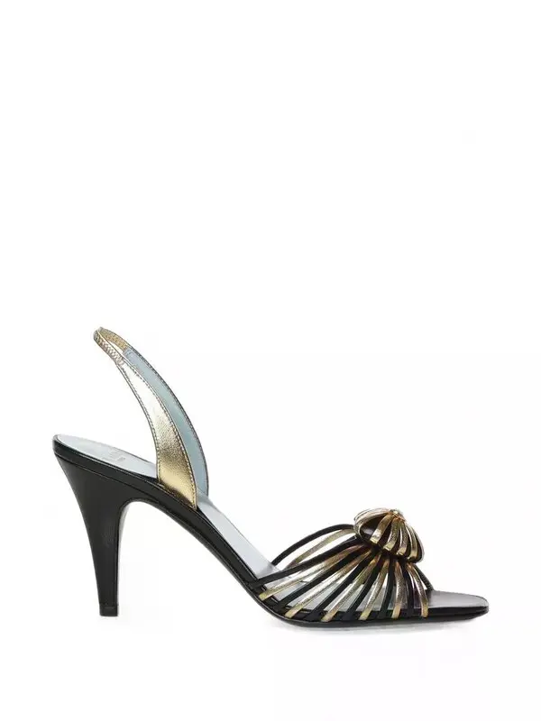Valentino Garavani Coeur Royal Sandals - Black
