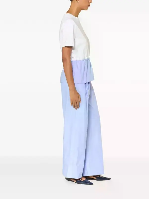 Liu Jo Trousers With Gingham Turn-ups