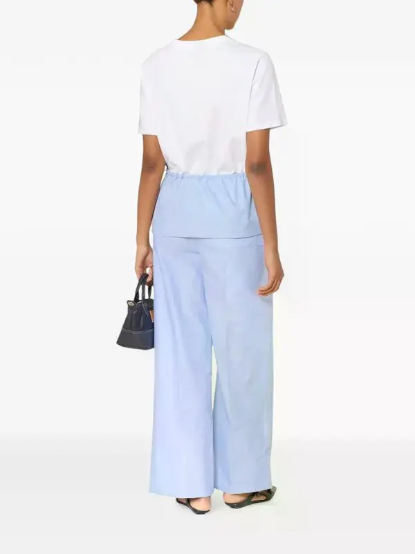 Liu Jo Trousers With Gingham Turn-ups