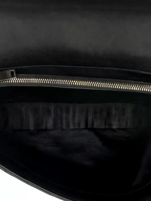 Saint Laurent Quilted Sheepskin Monogram College Satchel