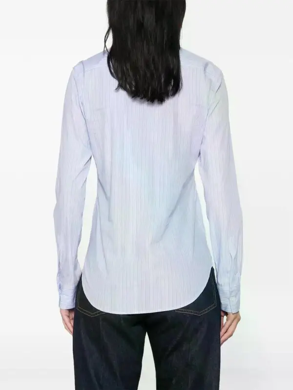 MAZZARELLI Striped Print Shirt