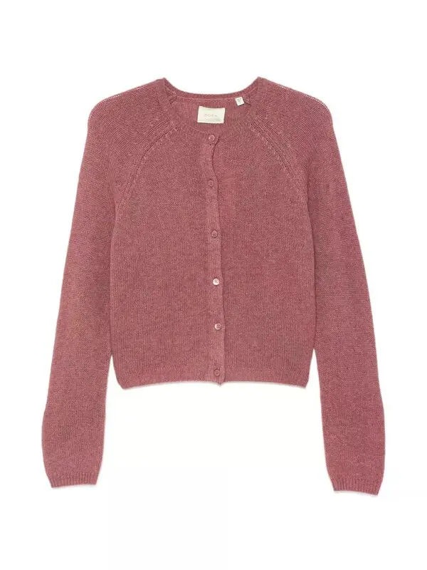 DÔEN Peroline Cashmere Cardigan - Pink