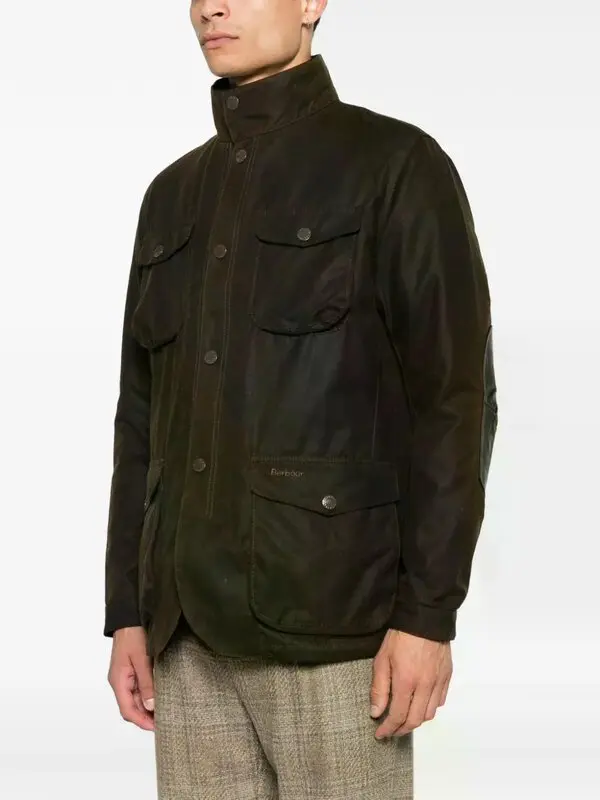 Barbour Waxed Elbow-patch Coat