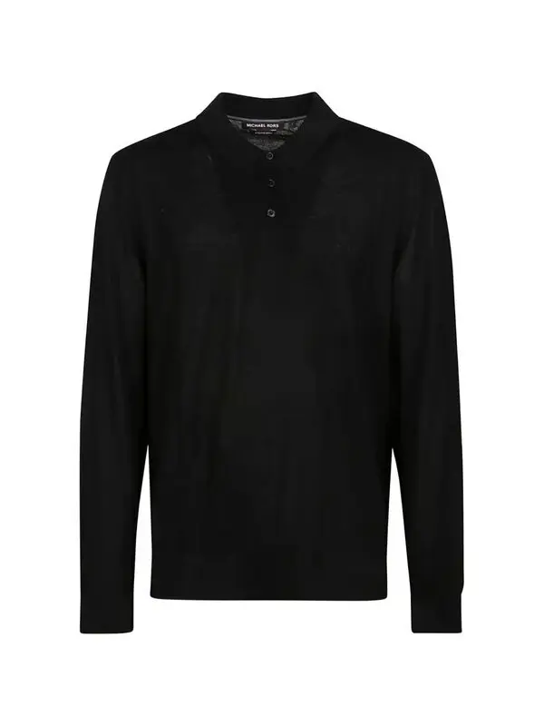 Michael Kors Long-sleeve Polo Shirt