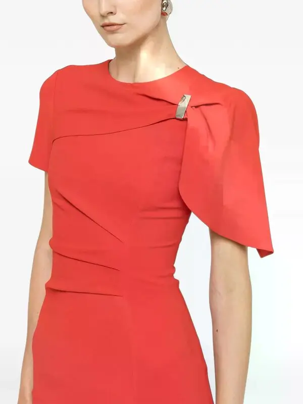 NISSA Fitted Midi Dress