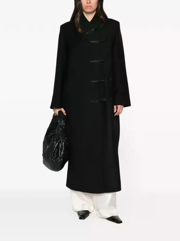 RÓHE Pankou-closure Wool Coat