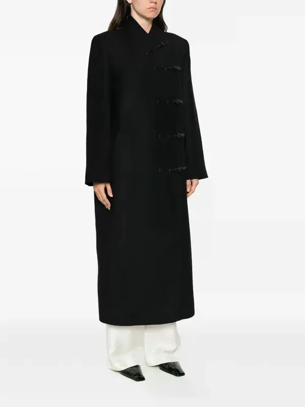 RÓHE Pankou-closure Wool Coat