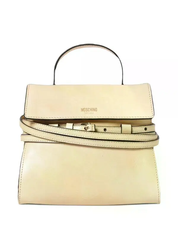 Moschino Small Tie Me Tote Bag - Neutrals