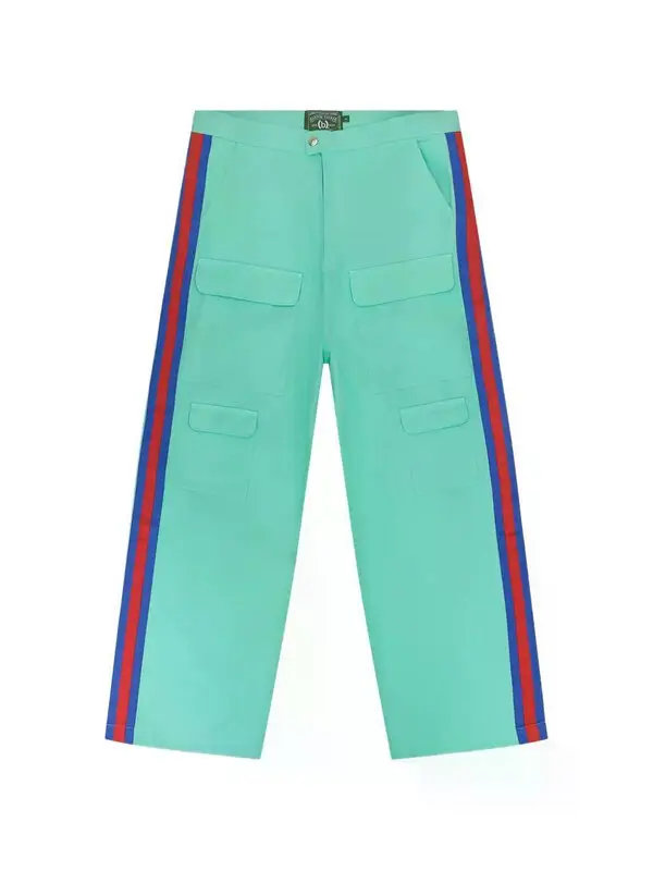 DENIM TEARS Side-stripe Cargo Trousers